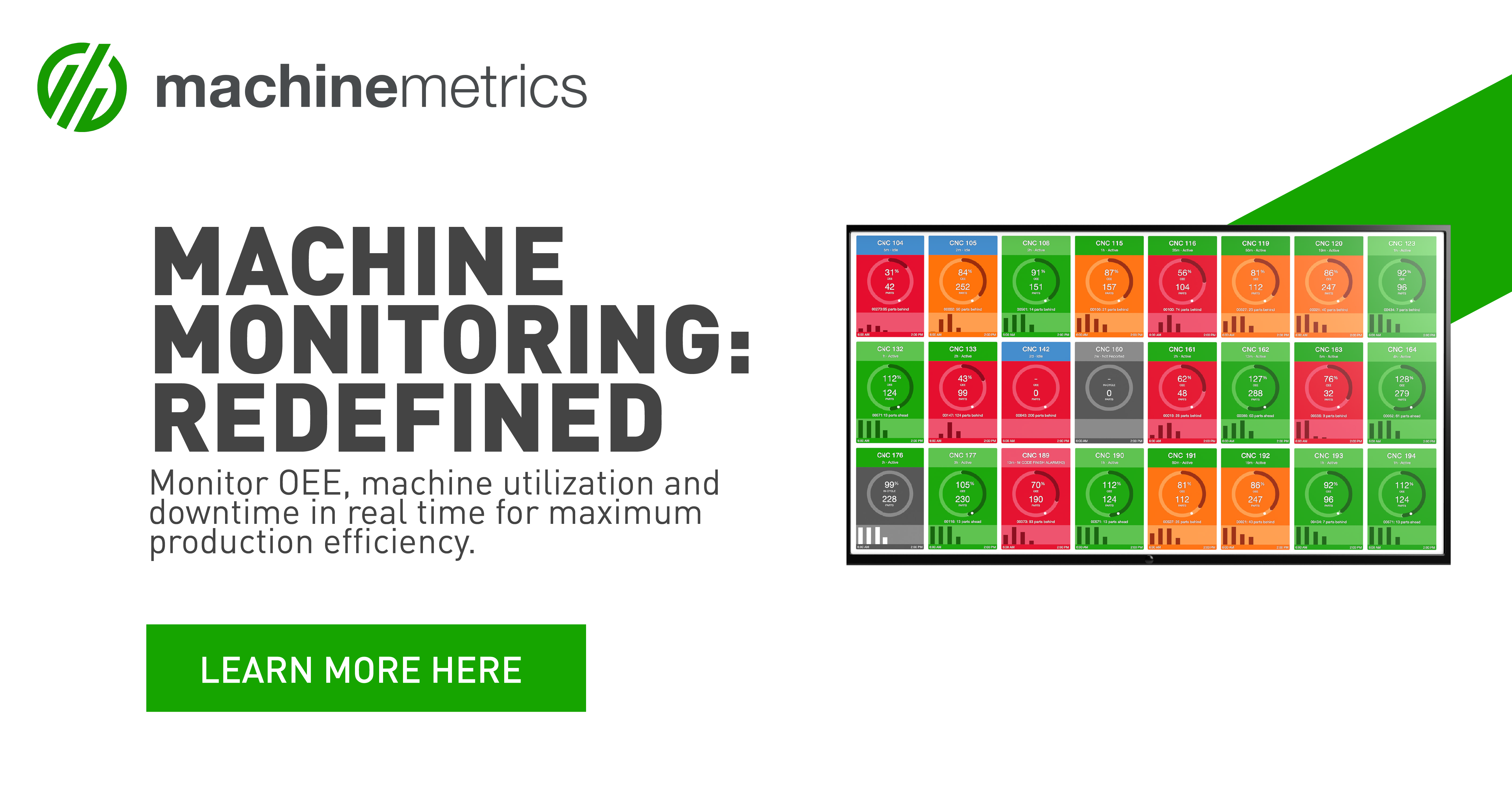 Real Time Production Monitoring System Machinemetrics